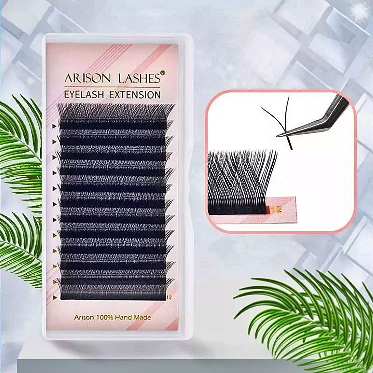 Cílios Arison Lashes Y 0.07D Tamanhos - Della Luna Cosmeticos