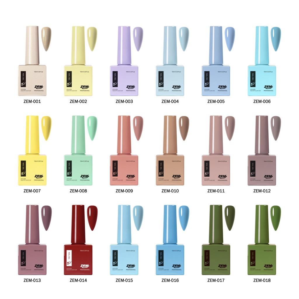 Esmalte Em Gel Zem 10ml - Della Luna Cosmeticos