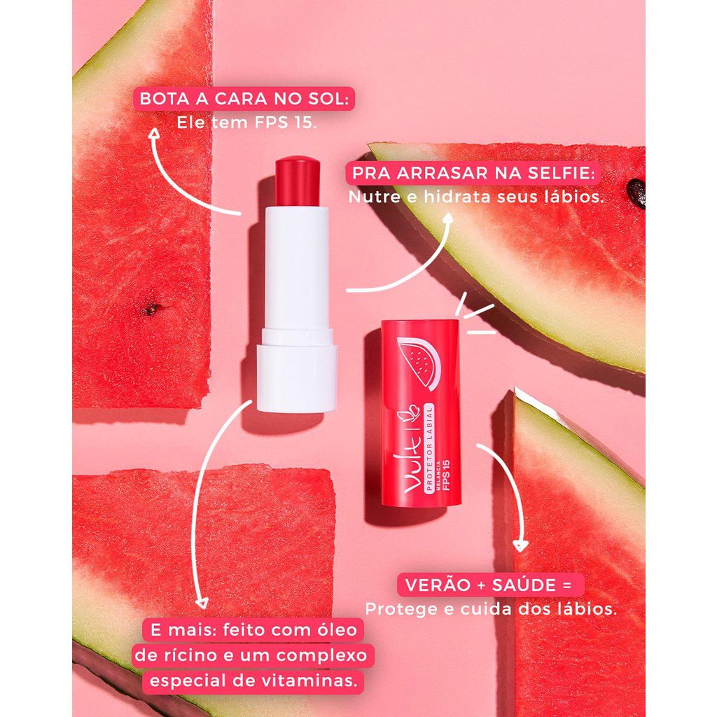 Vult Protetor Labial Balm FPS15 3,5gr - Della Luna Cosmeticos
