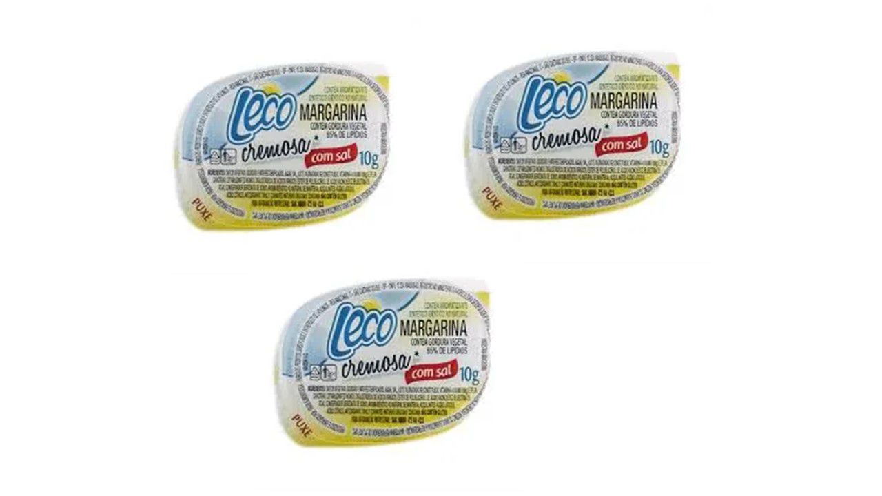 MINI MARGARINA 10GR LECO CX 192UN PARA HOTEIS,MOTEIS,POUSADAS,HOSPITAI ...