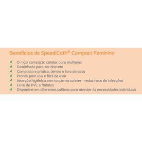 SpeediCath Compact Feminino - Coloplast 28584 - Produtos de Saúde e Bem ...