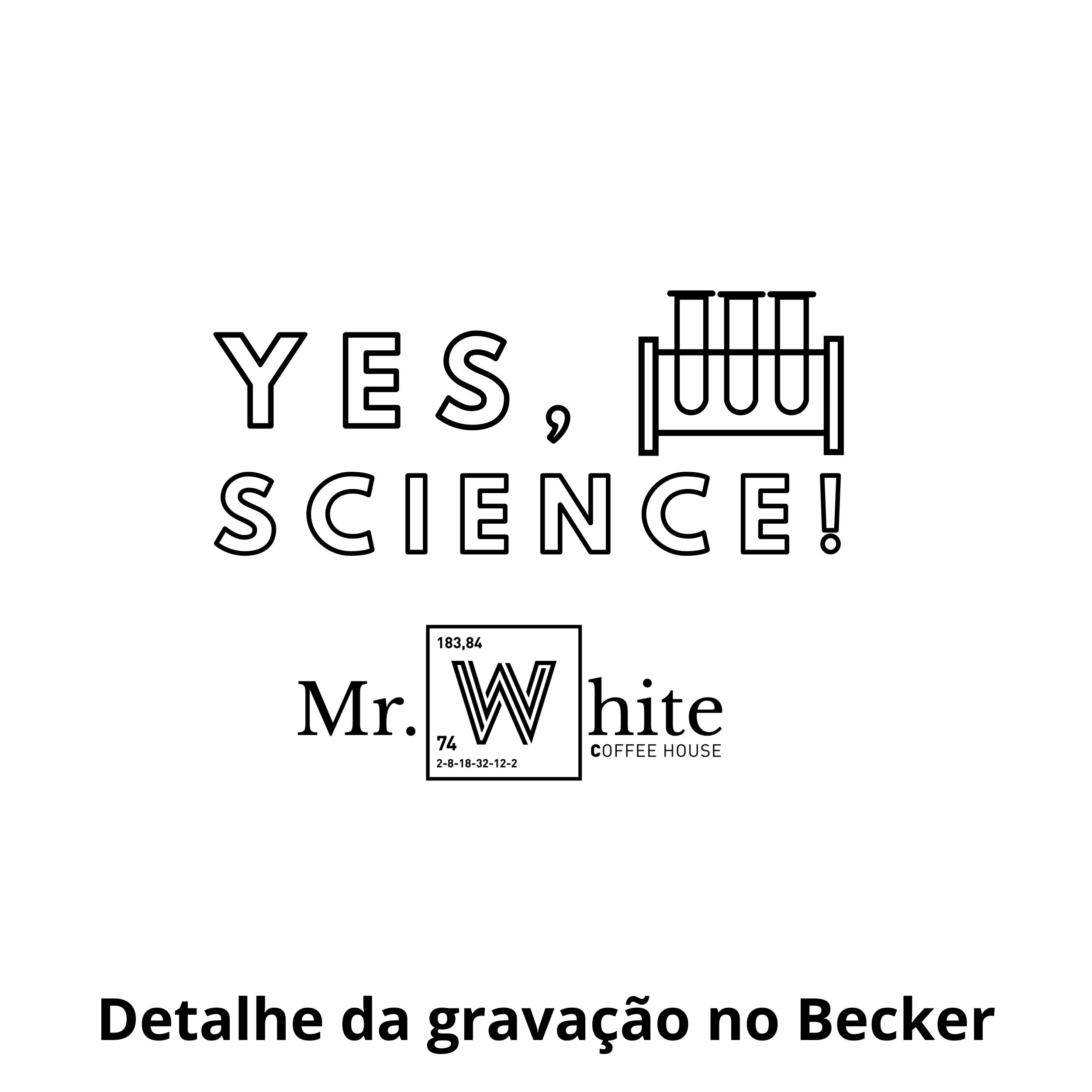 Caneca Becker de Vidro 50ml Science - Yes, Science ! | Mr White Coffee ...