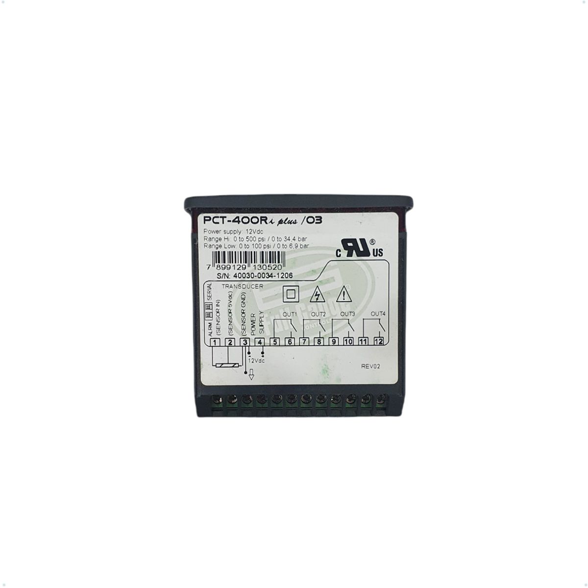 Controlador De Pressão Pressostato Full Gauge - Pct-410 Plus - Cibrel