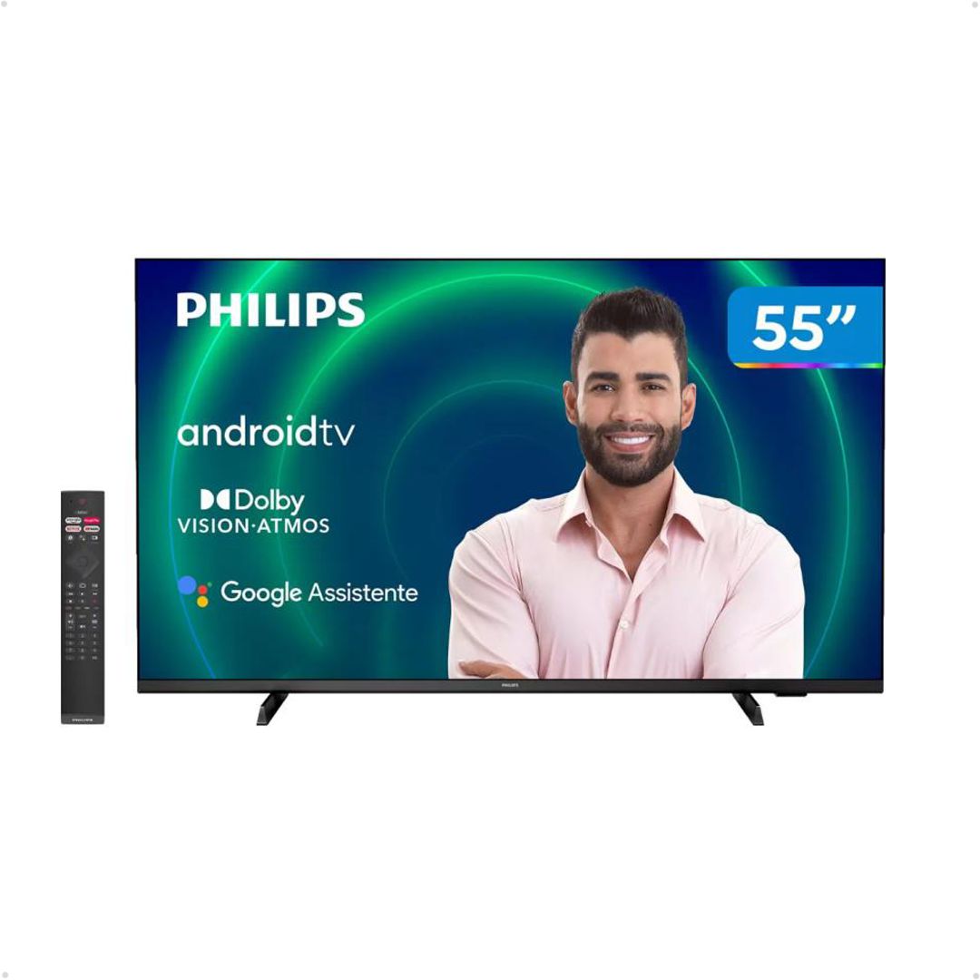 Smart Tv Philips 7000 Series 55PUG7406/78 Led 4K 55 - Marca - Cibrel