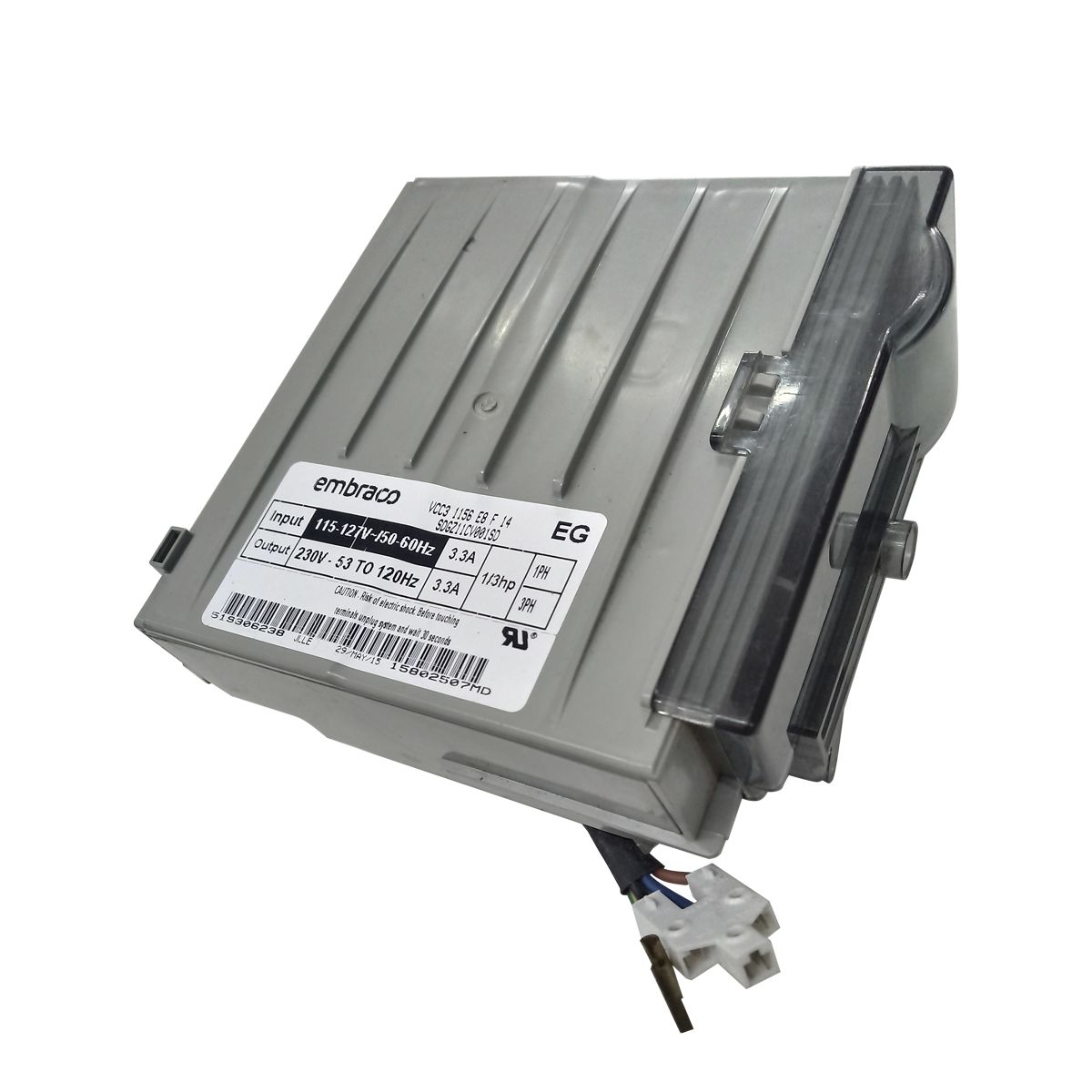 Módulo Inversor Compressor Embraco Eg 127v 3,3a 53 A 120hz - Cibrel