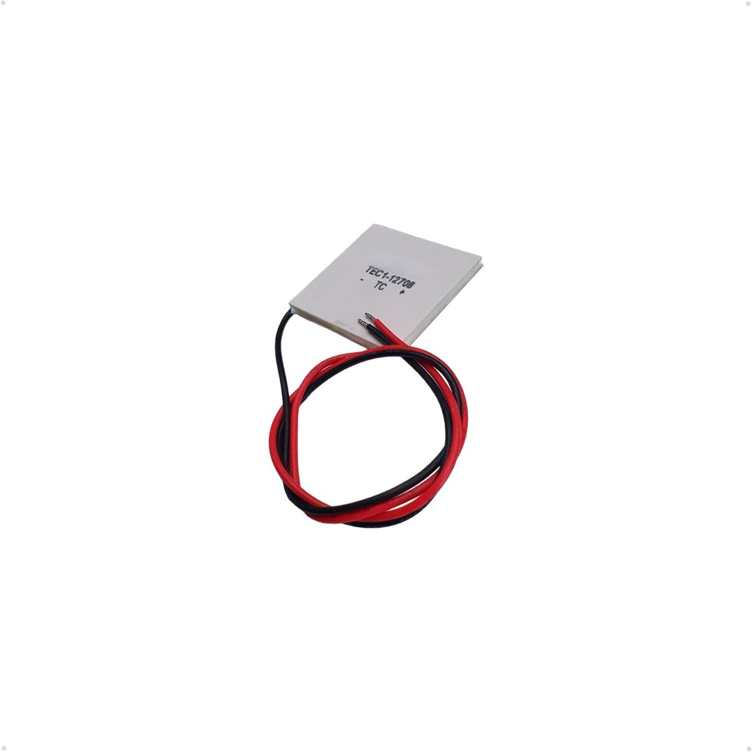 Placa Pastilha Termoelétrica Peltier TEC1-12708 - Cibrel