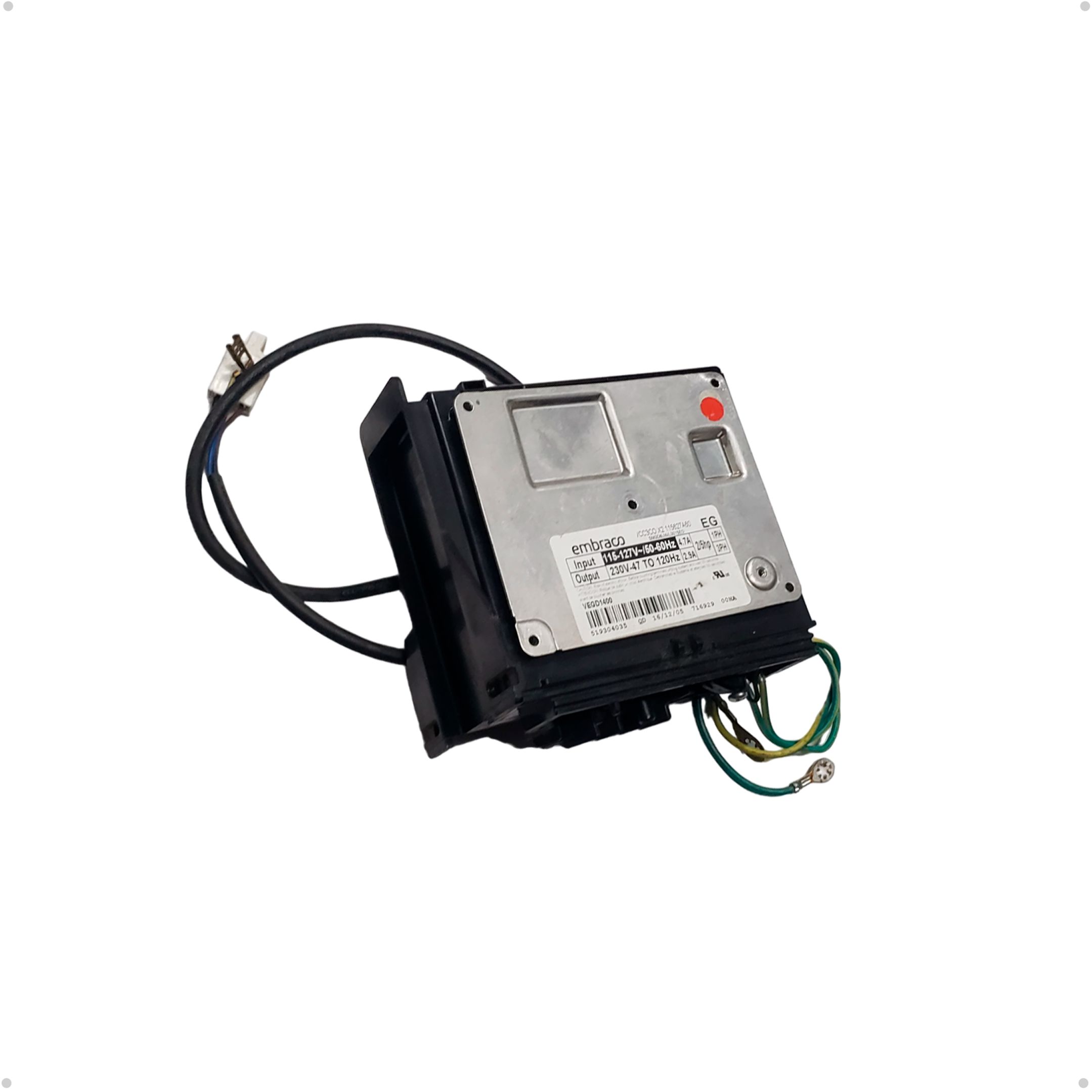 Módulo Inversor Compressor Embraco Eg 127v 47 A 120hz 2/5hp - Cibrel