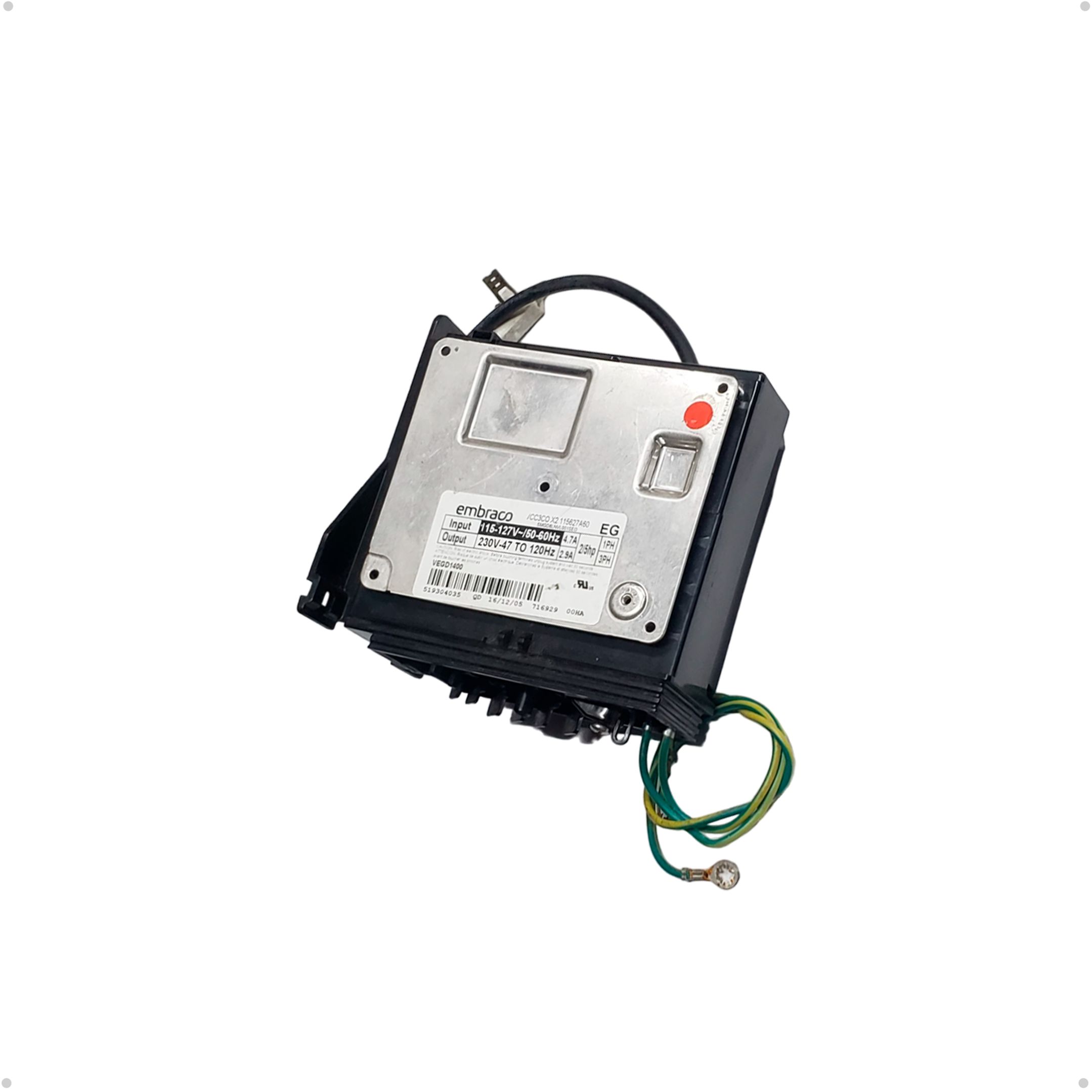 Módulo Inversor Compressor Embraco Eg 127v 47 A 120hz 2/5hp - Cibrel