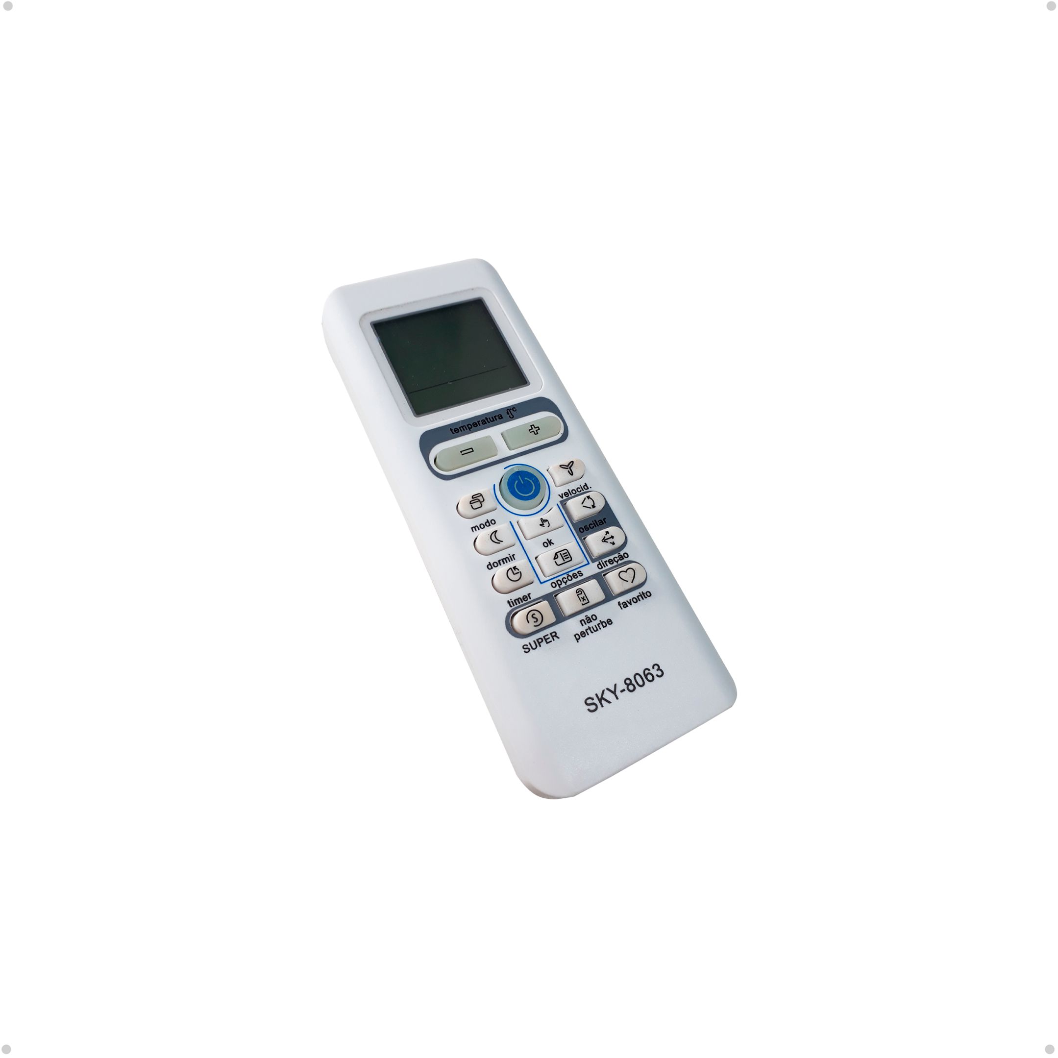 Controle Remoto para Ar Condicionado Split Springer Midea - 8063 - Cibrel
