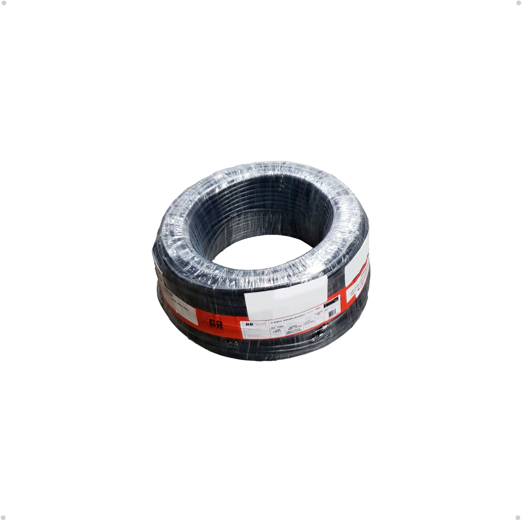 Cabo Shieldado 3x0,5mm² - 100 Metros - Cibrel