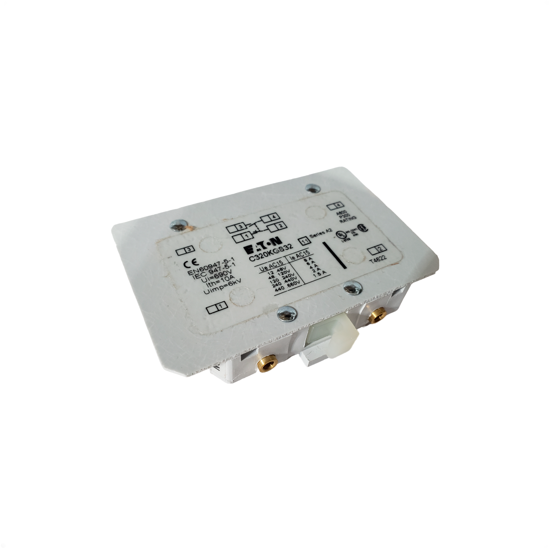 Base de Contato Lateral Cutler Hammer 1NO-1NC C320KGS32 - Cibrel