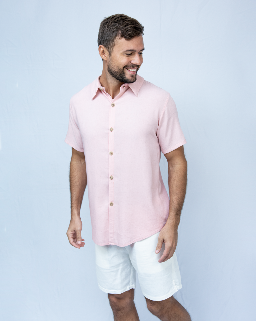 Camisa Rosa - Chief&Co - Roupas Masculinas
