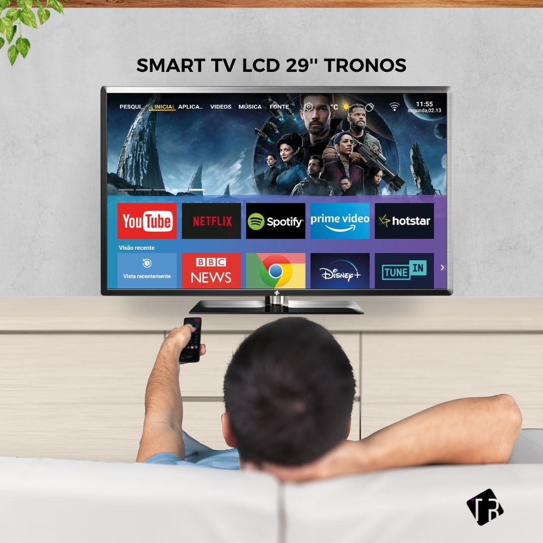 Smart TV Led 29'' Tronos, HD, Wi-Fi, USB, HDMI - HBTV-29D07HD - Bivolt ...