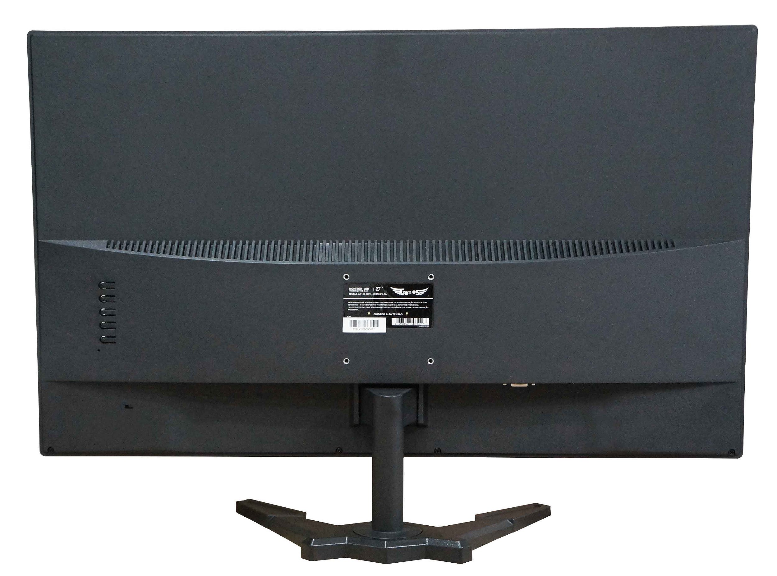 MONITOR LED 27 TRONOS 27TRS-NKAN PRETO WIDESCREEN - Tronos - Garantia e ...