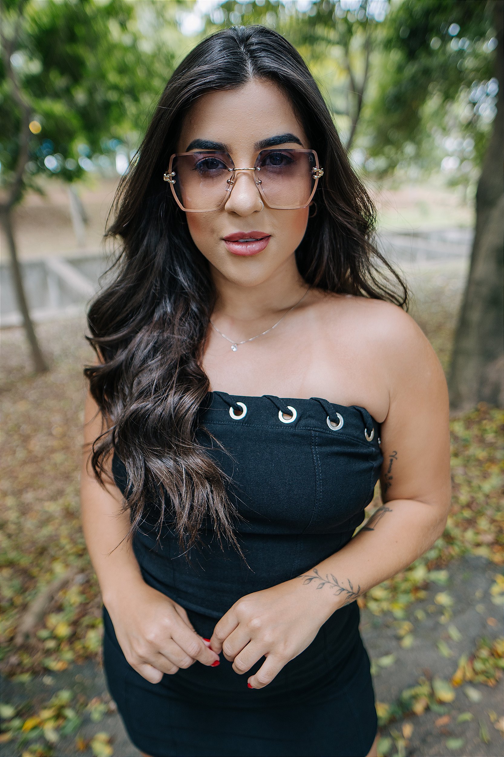 ÓCULOS DE SOL LADY - CINZA DEGRADÊ - CALIFA BRAND