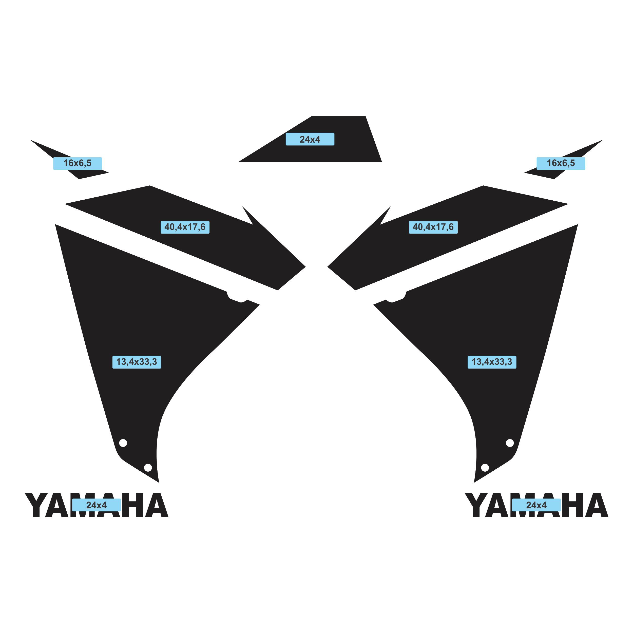 Adesivo Yamaha Yzf R1 - Cromo Decor - Pastilhas Adesivas Resinadas