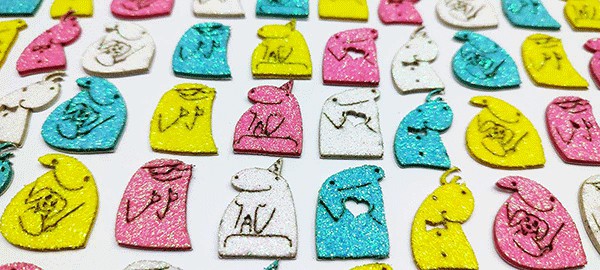 Adesivo pet Flork eva - Mimo Show