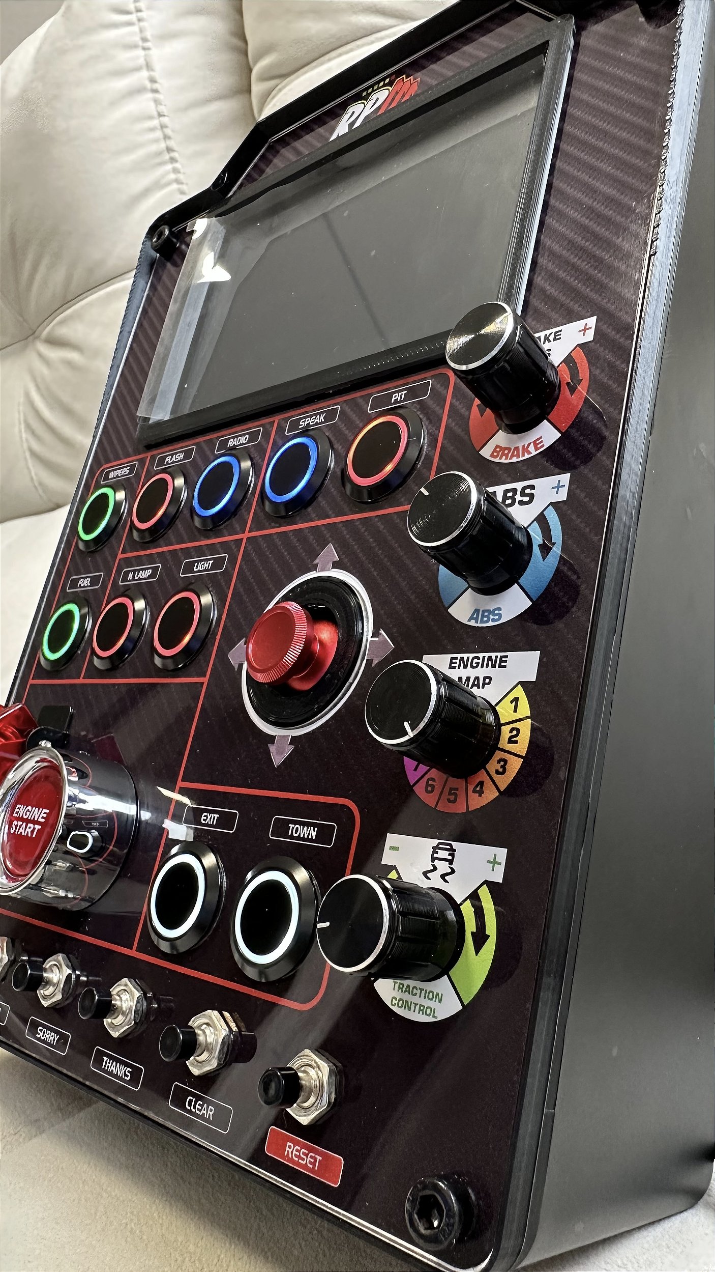 Button Box ProGT - RPM Simuladores - RPM SIMULADORES