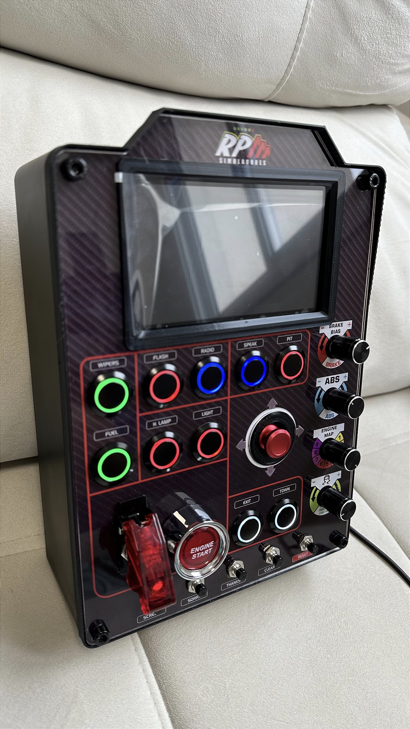 Button Box ProGT - RPM Simuladores - RPM SIMULADORES