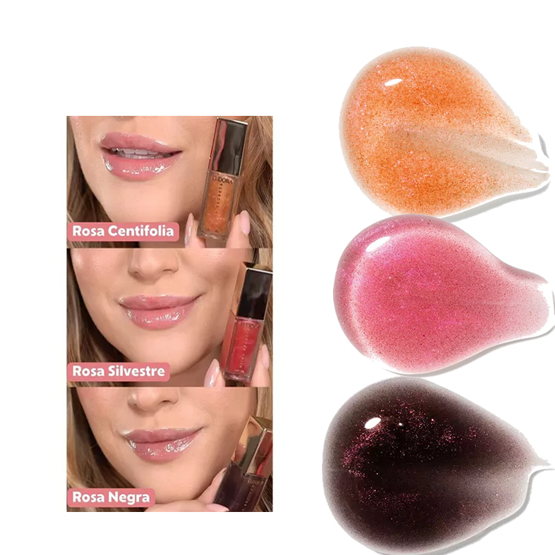 Lip Oil Shine Flowers 7ML - Niina Secrets | Hidratante e Brilhante ...