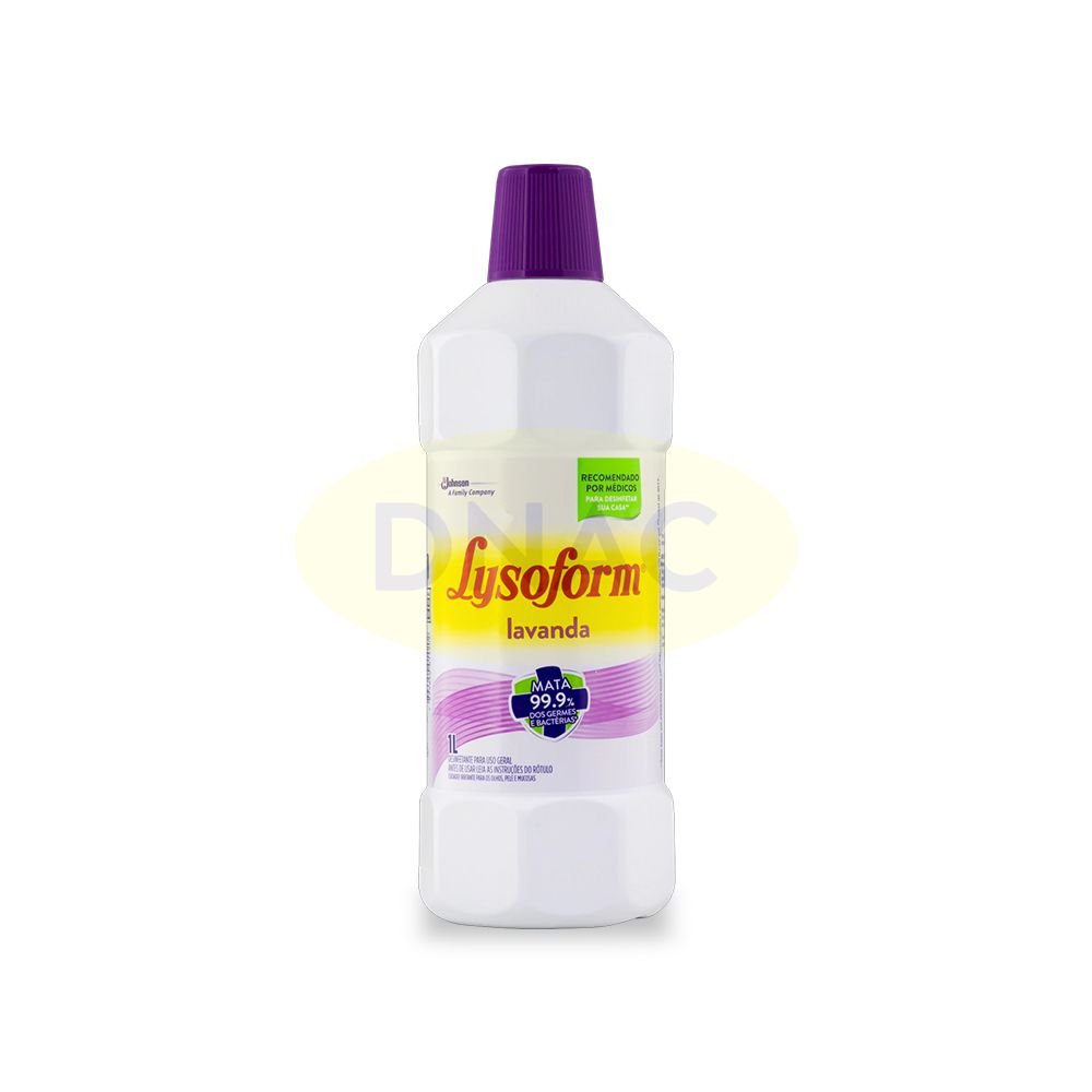 Lysoform Desinfetante Bactericida Liquido Johnson 1 Litro - DNAC