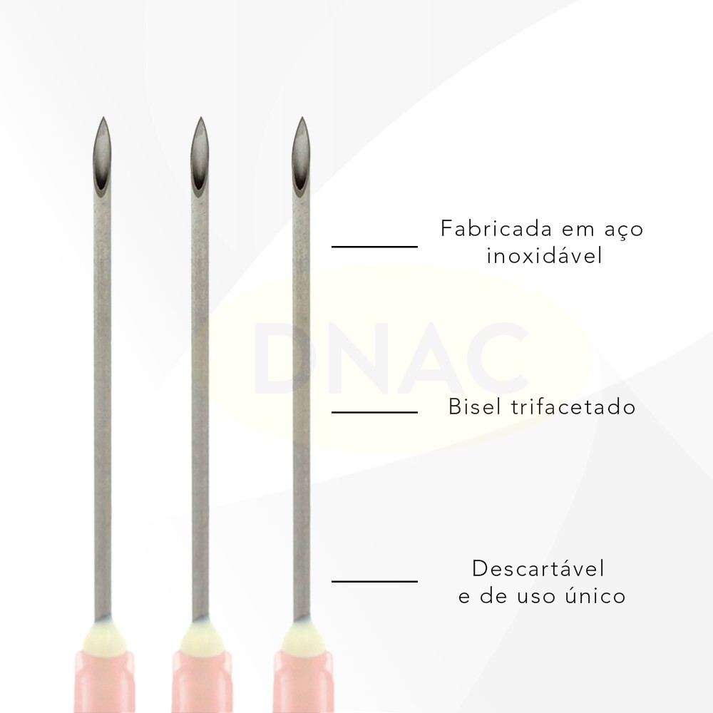 Agulha Hipodermica Intramuscular 18g 40x1,20mm Descarpack - DNAC