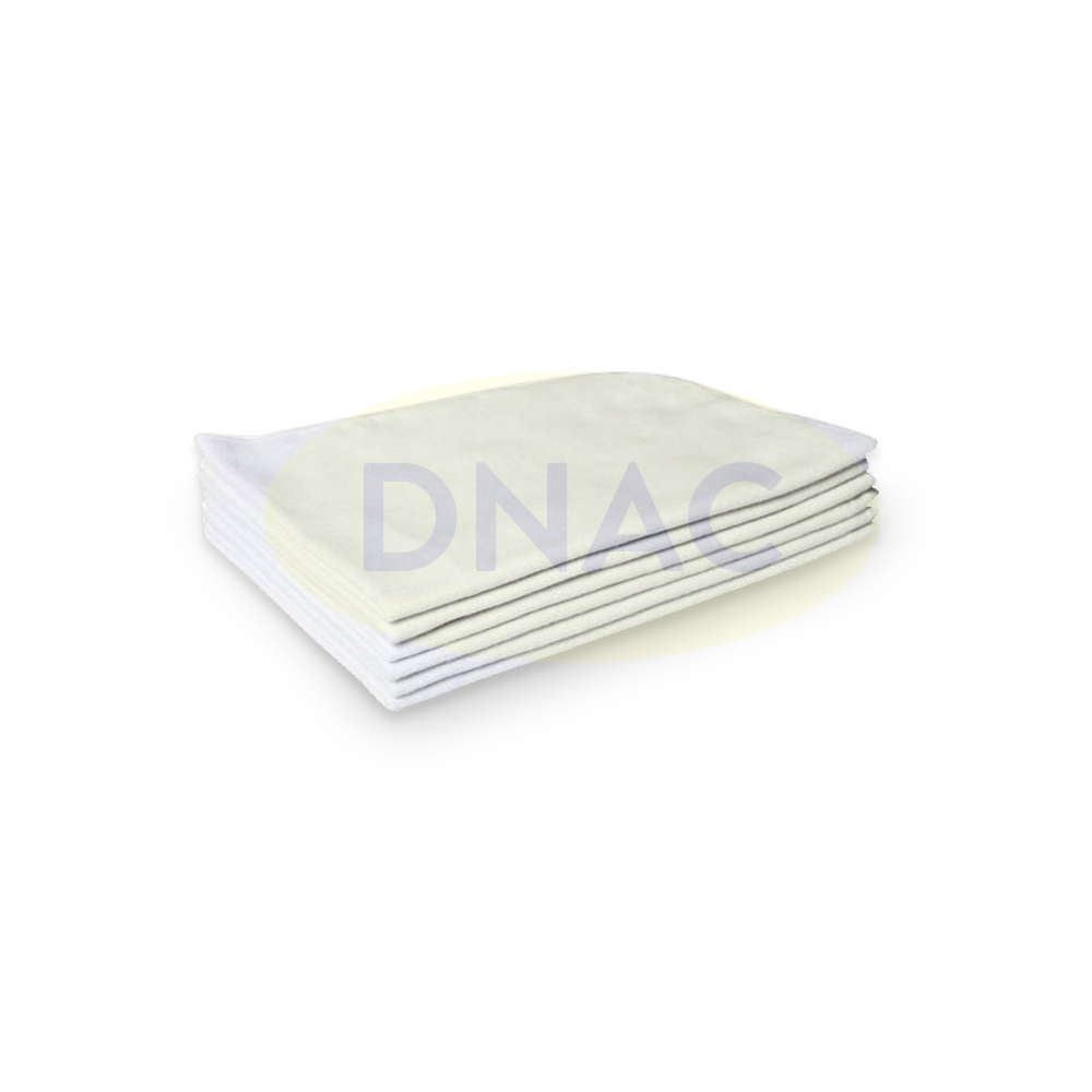 12 Flanelas Pano Microfibra Branco 28x48cm P/ Limpeza - DNAC 12 Flanelas Pano Microfibra Branco 28x48cm P/ Limpeza - DNAC