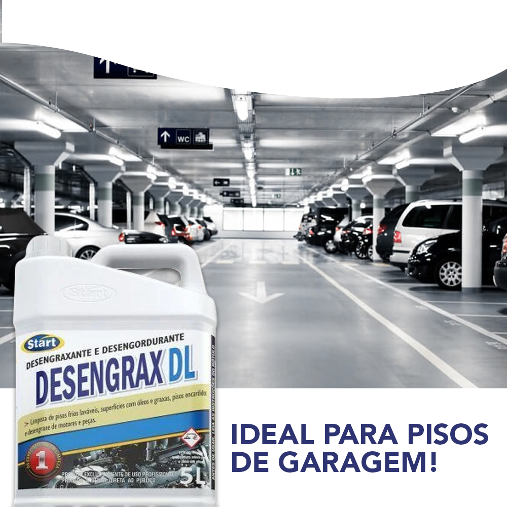 Detergente Desengordurante e Desengraxante 5L Start - DNAC