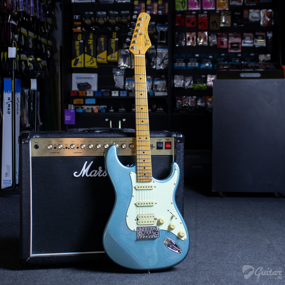 Guitarra Tagima TG-540 Strato HSS Lake Placid Blue Escala Clara ...