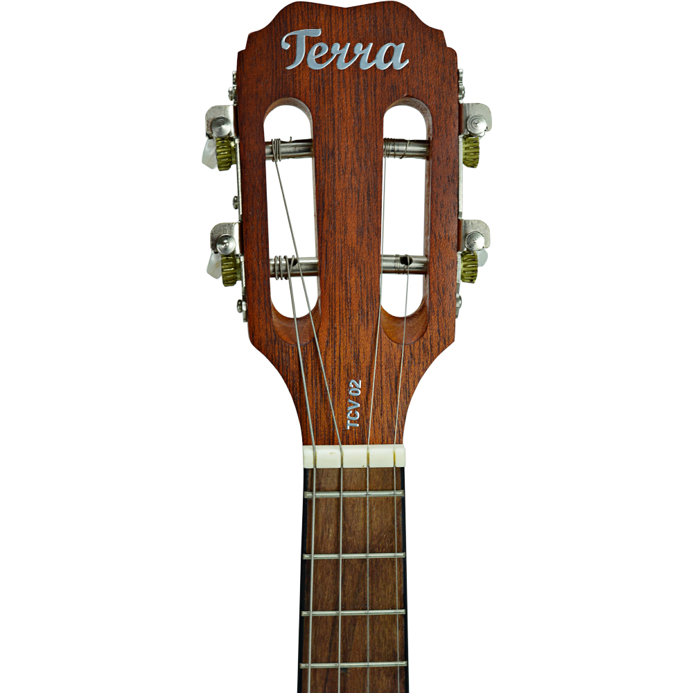 Cavaco Terra TCV 02 Mahogany Fosco Eletroacústico com capa - Guitar ...