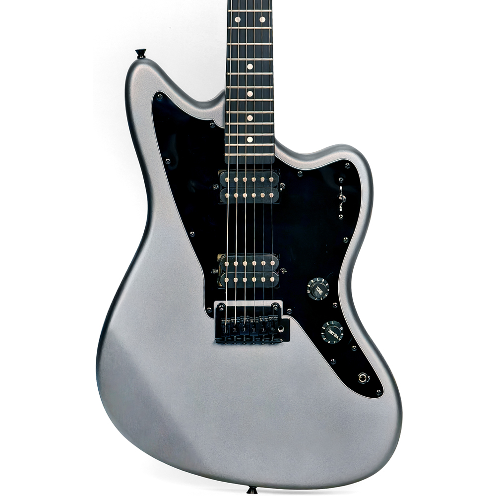 Guitarra Tagima TW-62 Jazzmaster Metallic Deep Silver Satin Escala ...