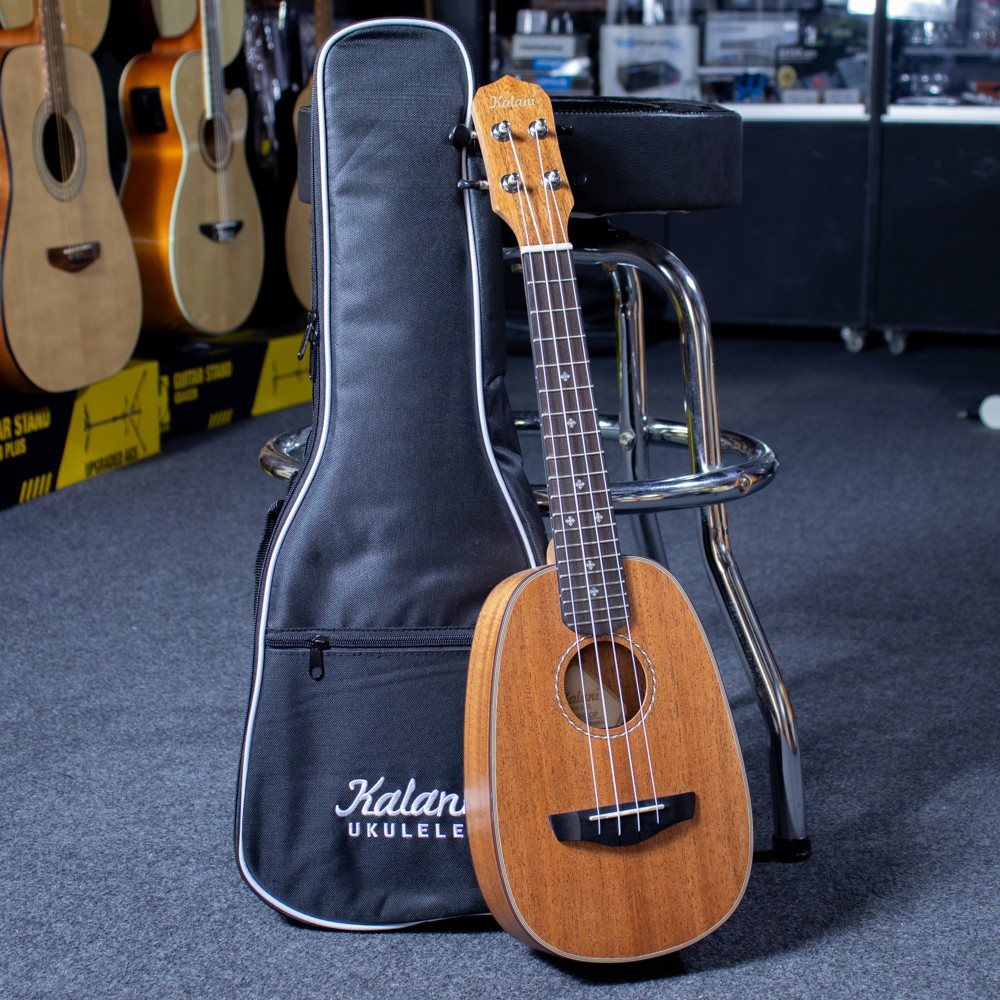 Ukulele Kalani Kayke Abacaxi Concerto Mogno Acústico com Bag KAL 330 CP ...