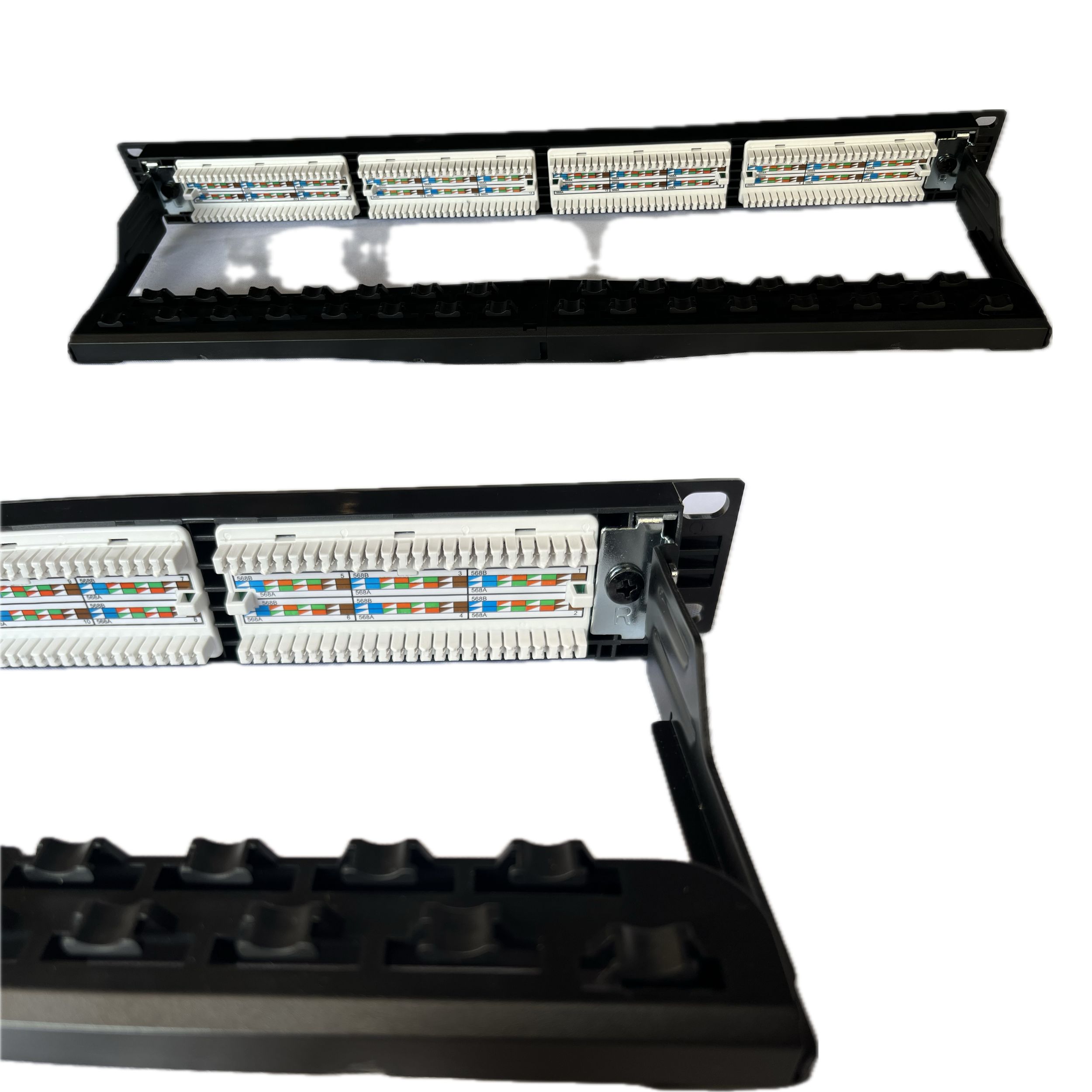 Patch Panel FURUKAWA SOHOPLUS Cat.6 - 24 Portas T568A/B Padrão 19 ...