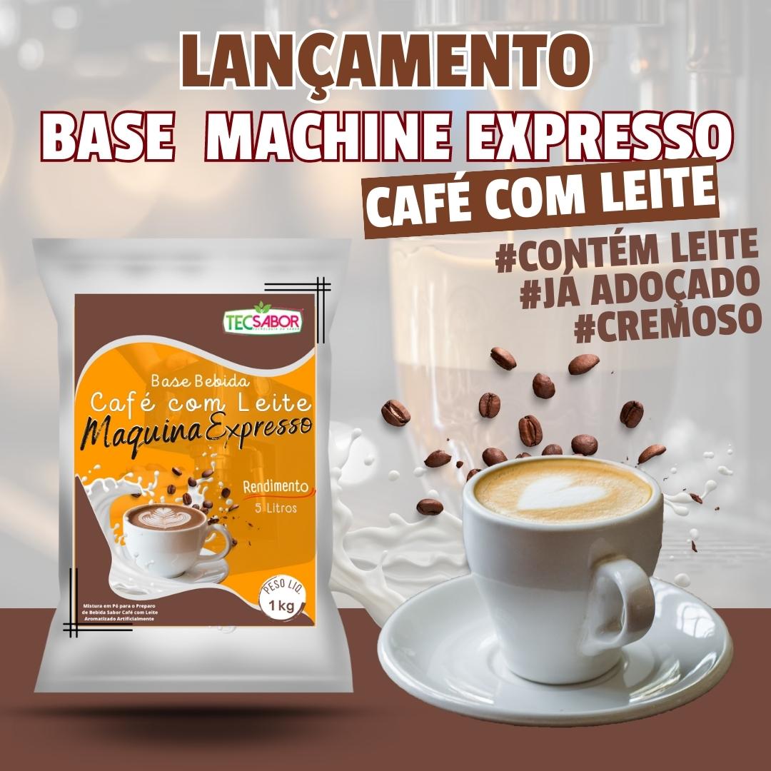 Bebida Café com Leite Vending Machine - lojatecsabor