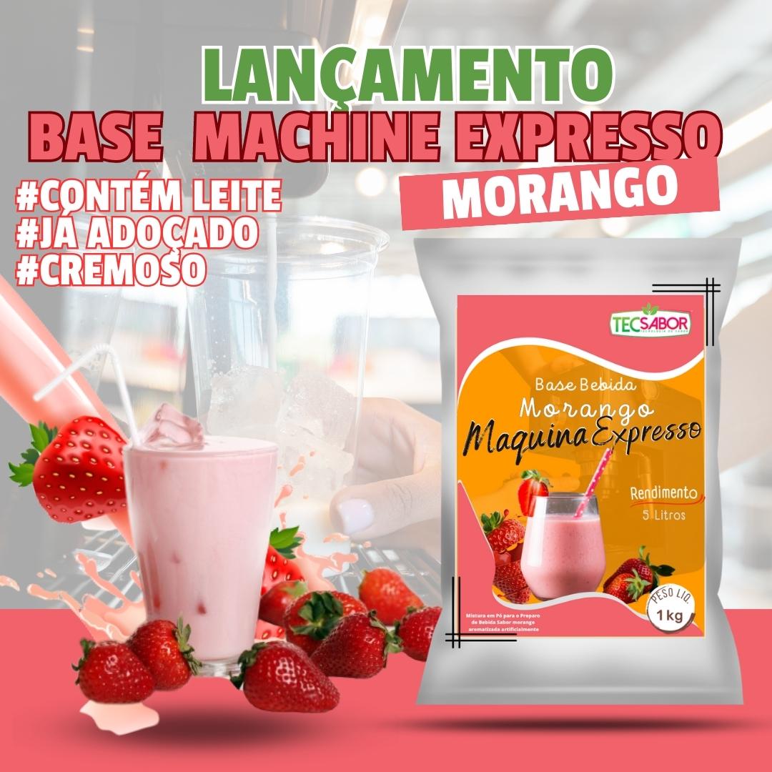 Bebida Morango Vending Machine - lojatecsabor