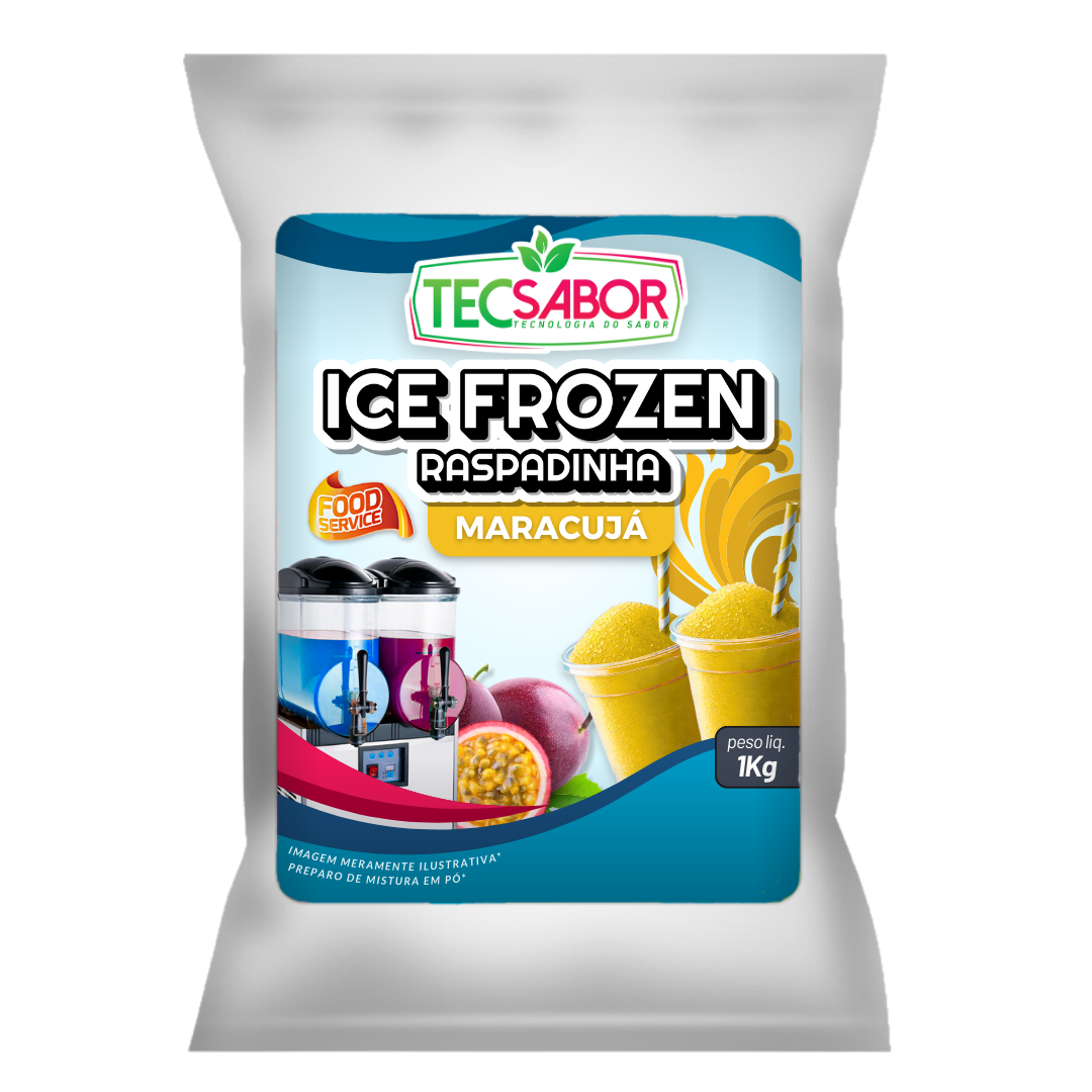 Raspadinha ICE Base Pó Pronta Tecsabor - lojatecsabor