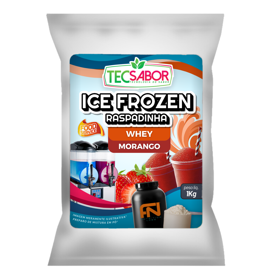 Raspadinha com Whey Base Pó Pronta Tecsabor - lojatecsabor