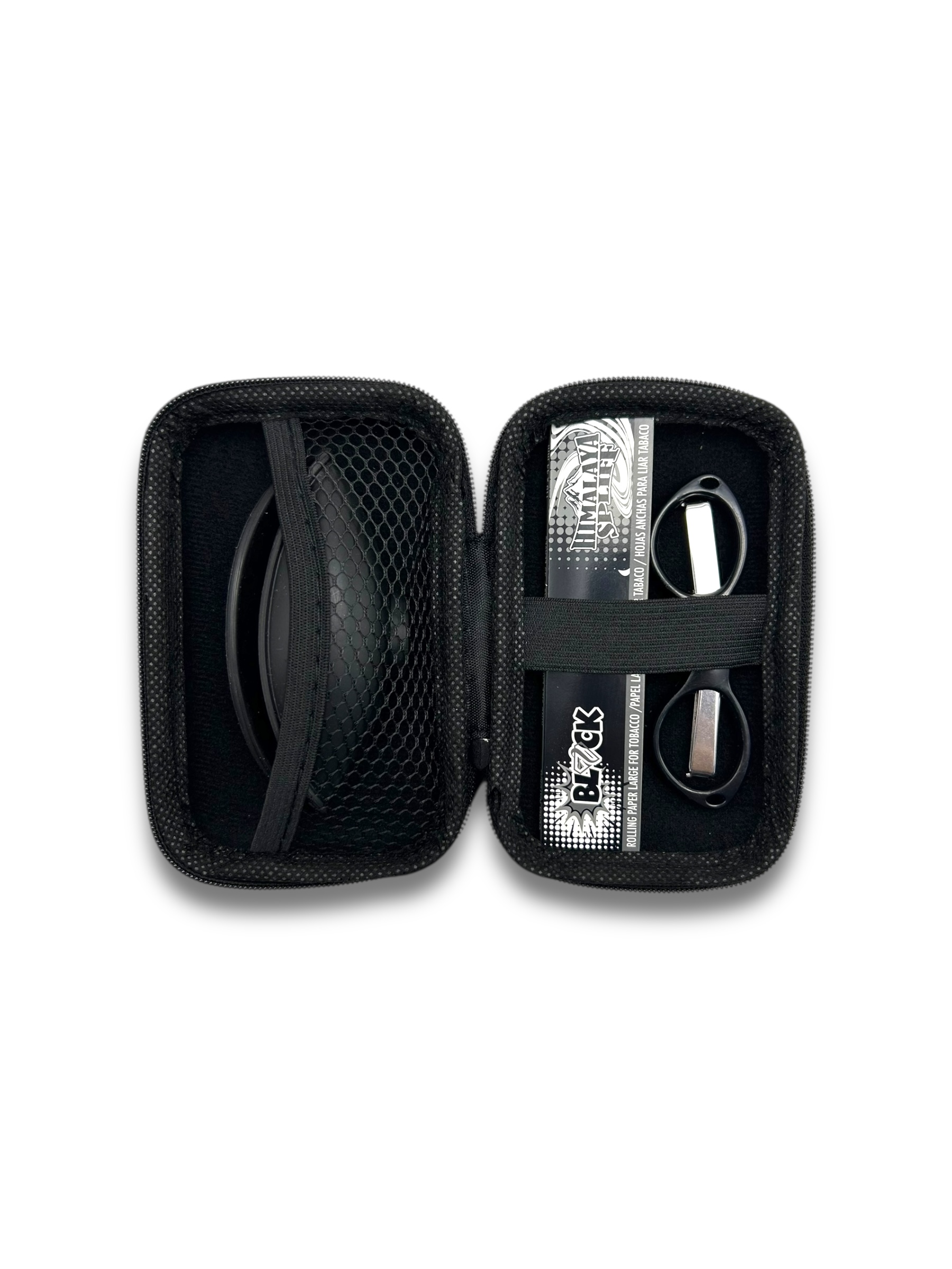 KIT HEADSHOP - 4 EM 1 (CASE,CUIA,TESOURA E SEDA) - Mudan Tabacaria