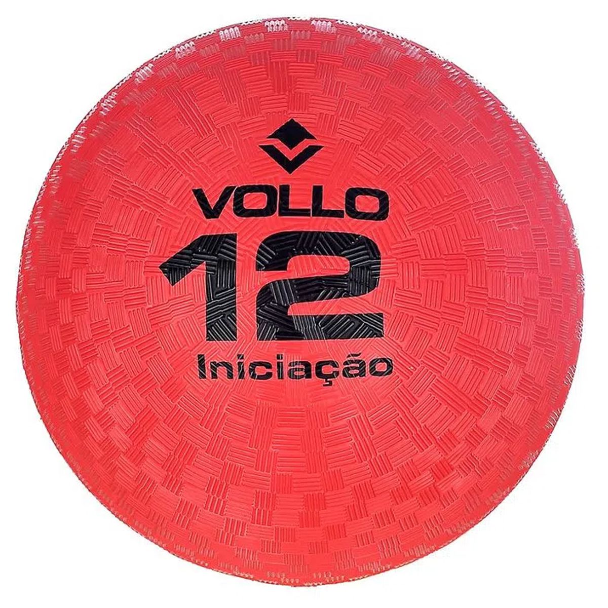 Bola de Iniciação Vollo BI012 Tamanho 12 Impermeavél Vermelha - Dafoca