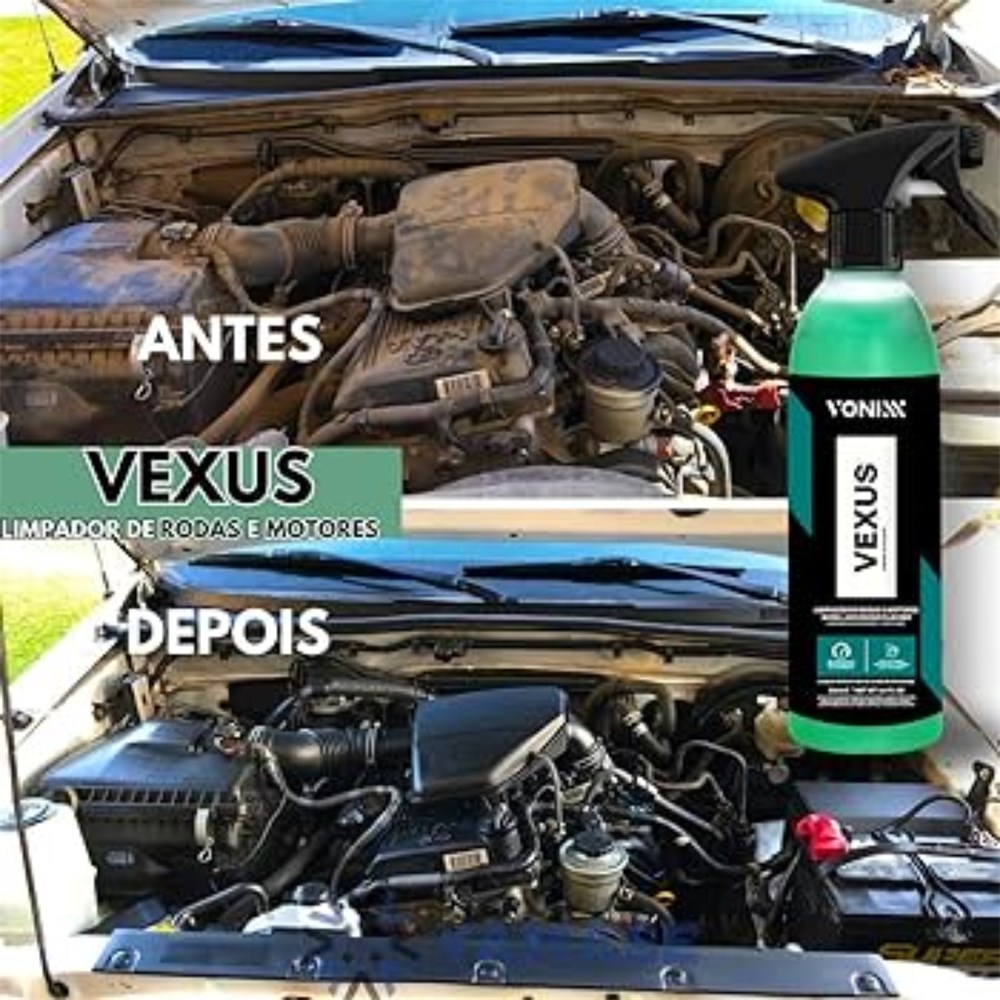 Vexus Limpa Rodas e Motores 500ml Vonixx - EXCELLENCE - Produtos Para Estética Automotiva