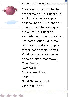 Balão de Deviruchi - Buster Shop