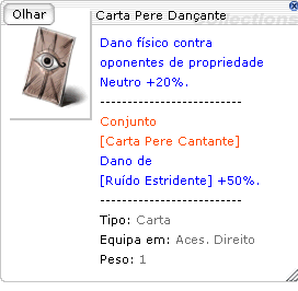 Carta Pere Dançante - Buster Shop