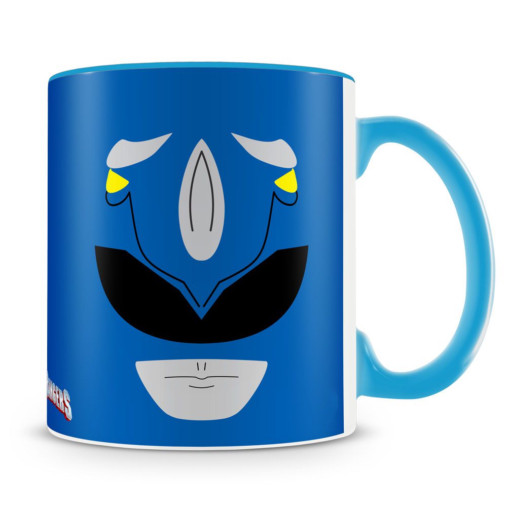 Caneca Power Rangers (Ranger Azul) - Caneca Personalizada para Todas as ...