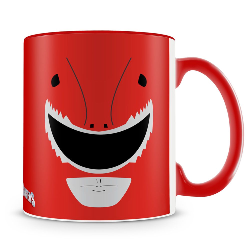 Caneca Power Rangers (Ranger Vermelho) - Caneca Personalizada para ...