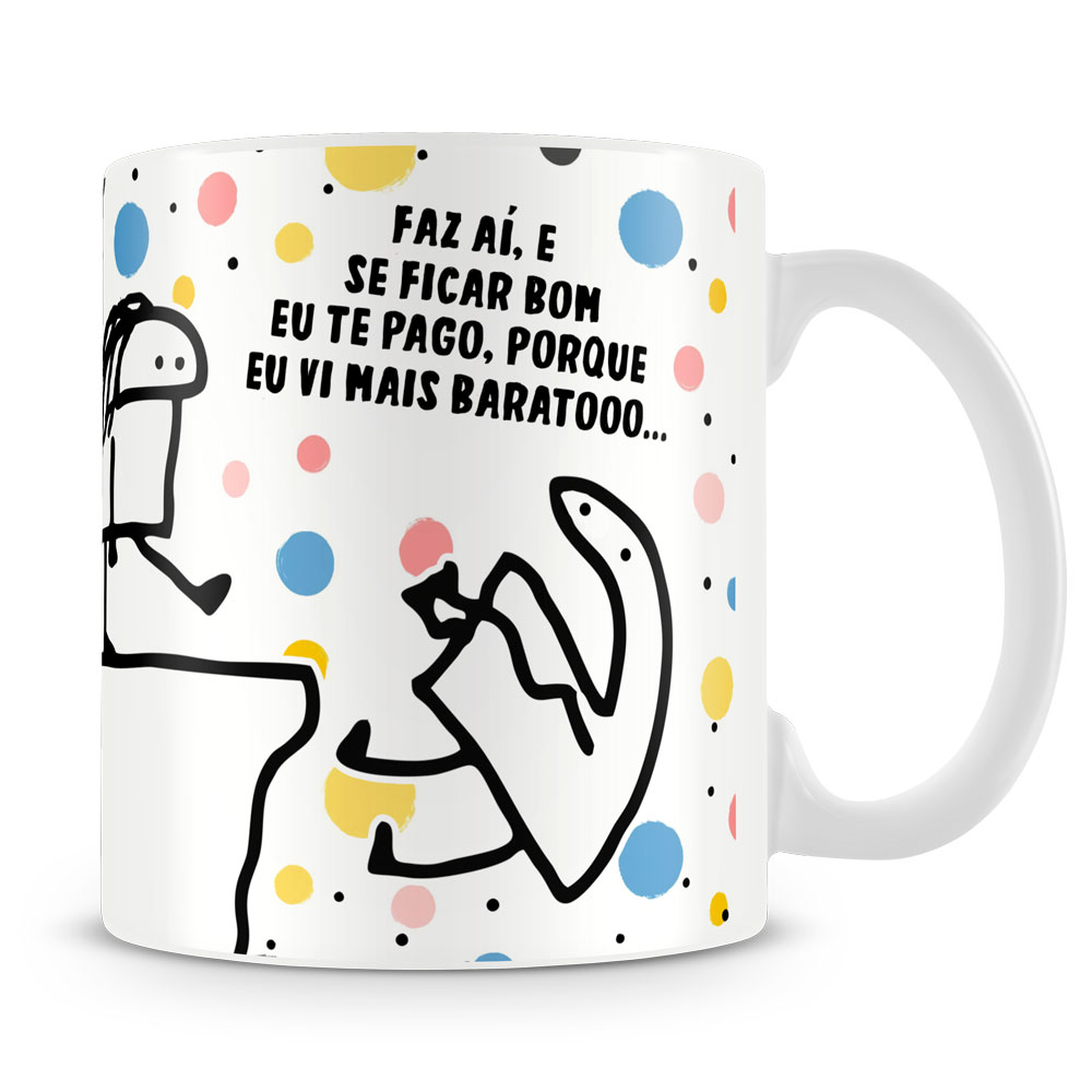 Caneca Flork Artesã - Caneca Personalizada para Todas as Ocasiões!