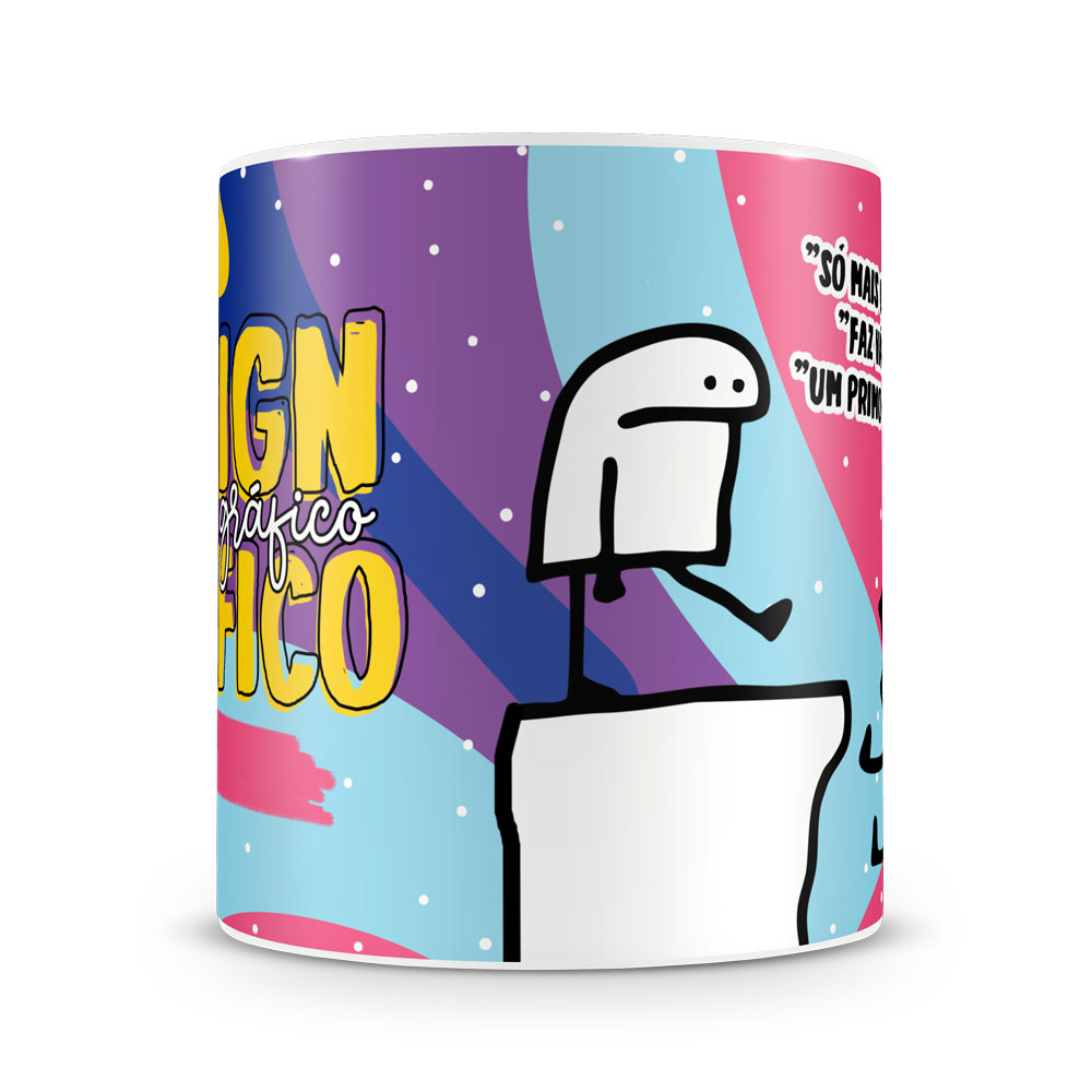 Caneca Flork Designer Gráfico - Caneca Personalizada para Todas as ...