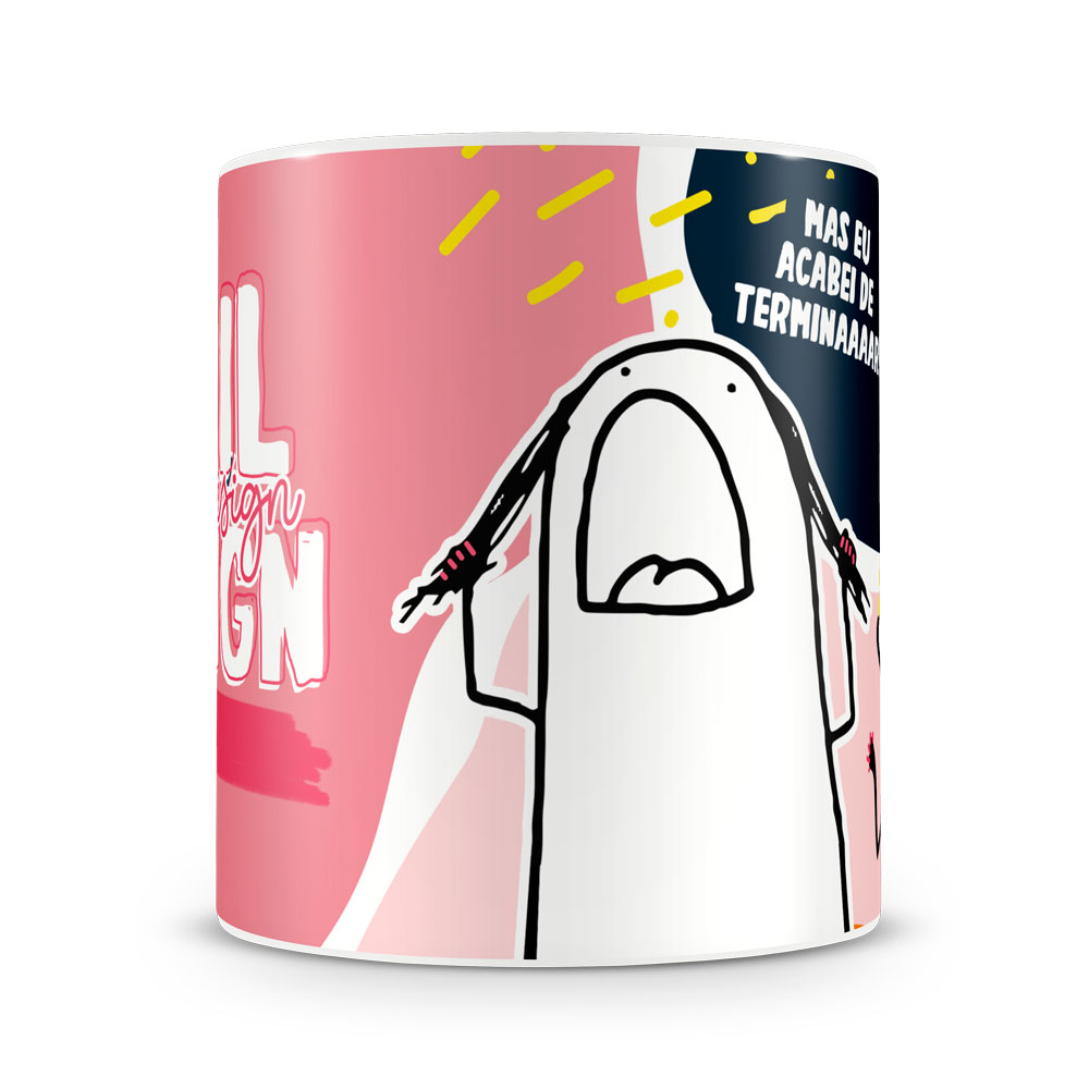 Caneca Flork Nail Design - Caneca Personalizada para Todas as Ocasiões!