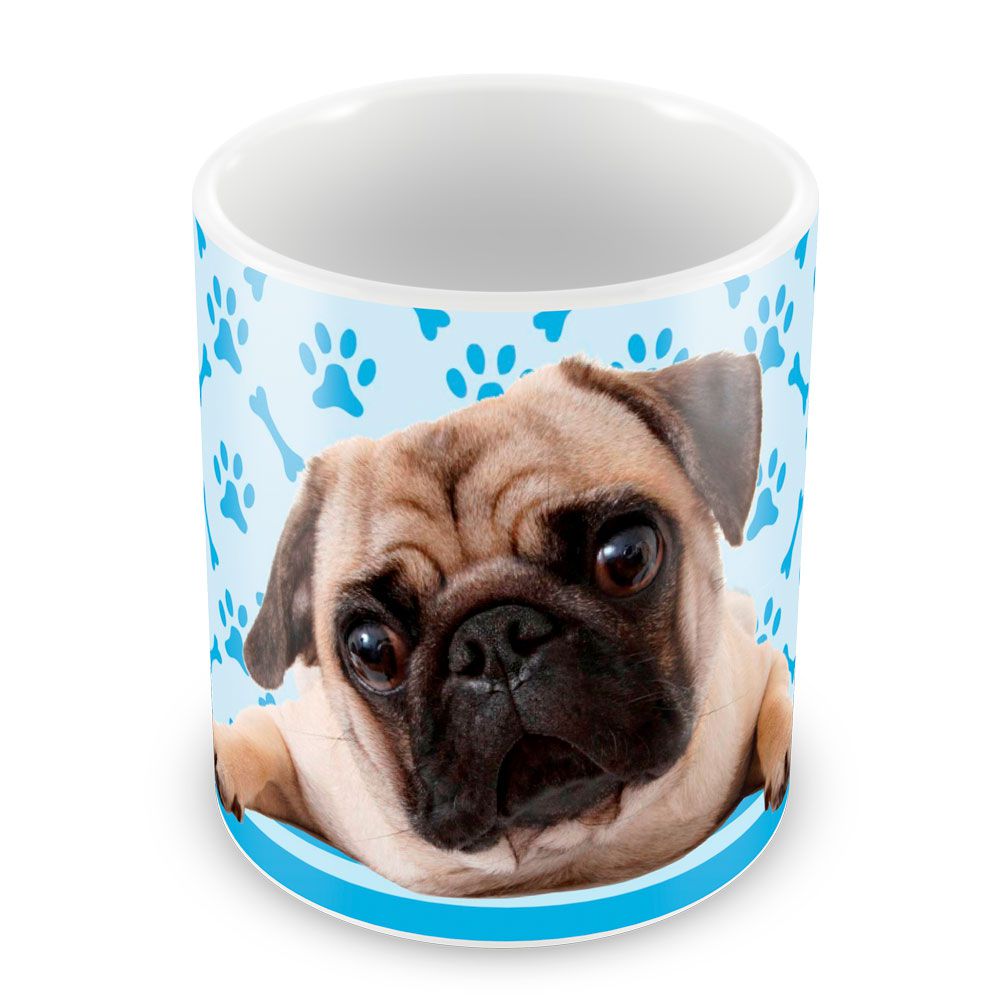 Caneca Cachorro Pug (Mod.3) - Caneca Personalizada para Todas as Ocasiões!