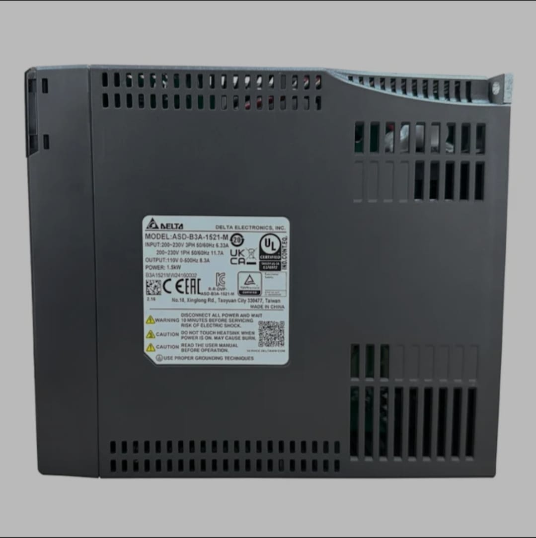 ASD-B3A-1521-M Servo Driver AC - Série B3A - 1,5KW - 220 Volts ...