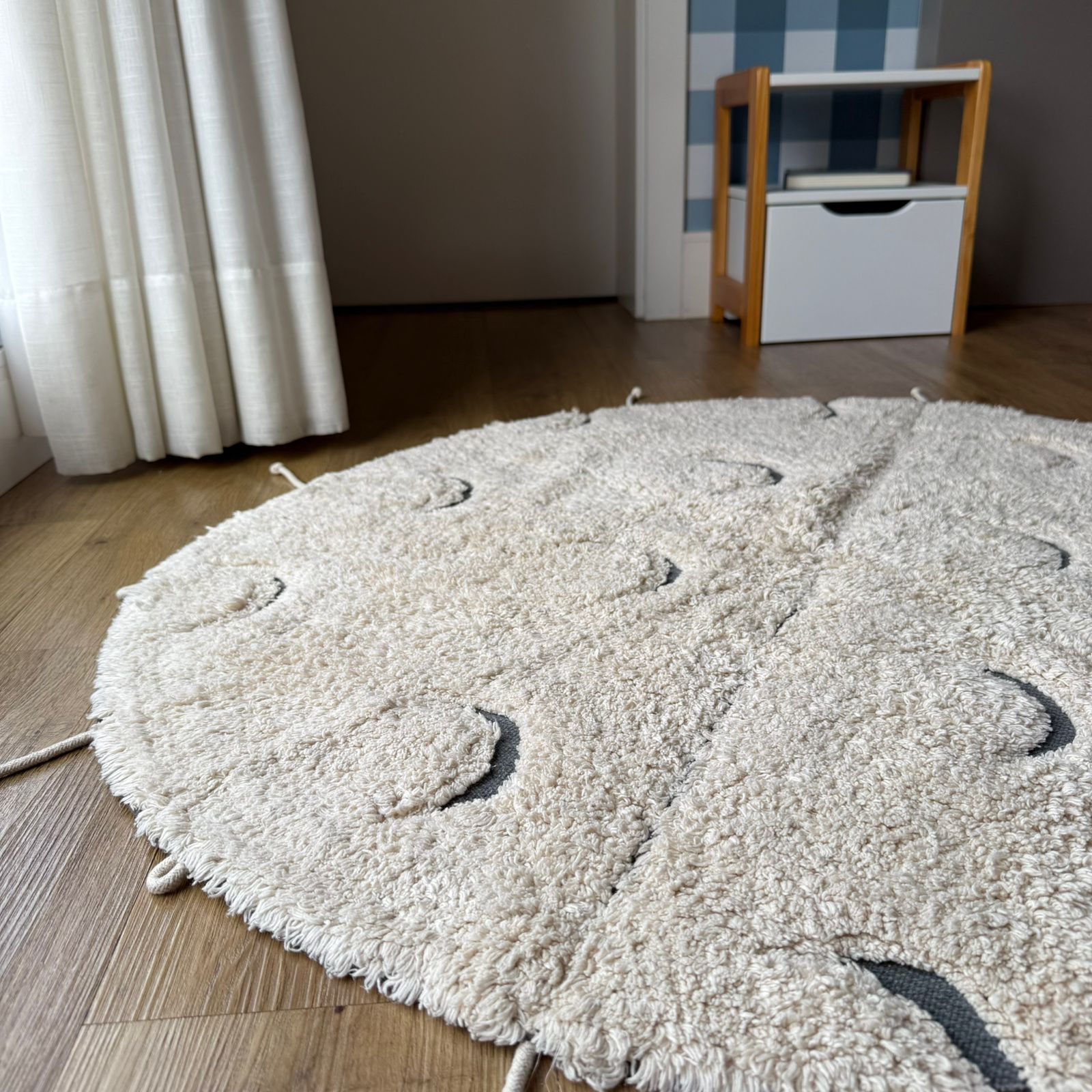 Tapete de Algodão Lorena Canals Moon 2 em 1 100 cm - Cola e Decora ...